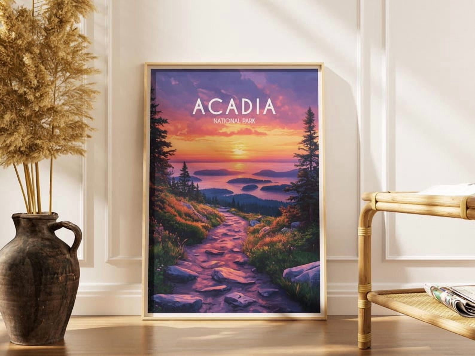 DailyMood Vintage USA Travel Scenic Nature Landscape Acadia National ...