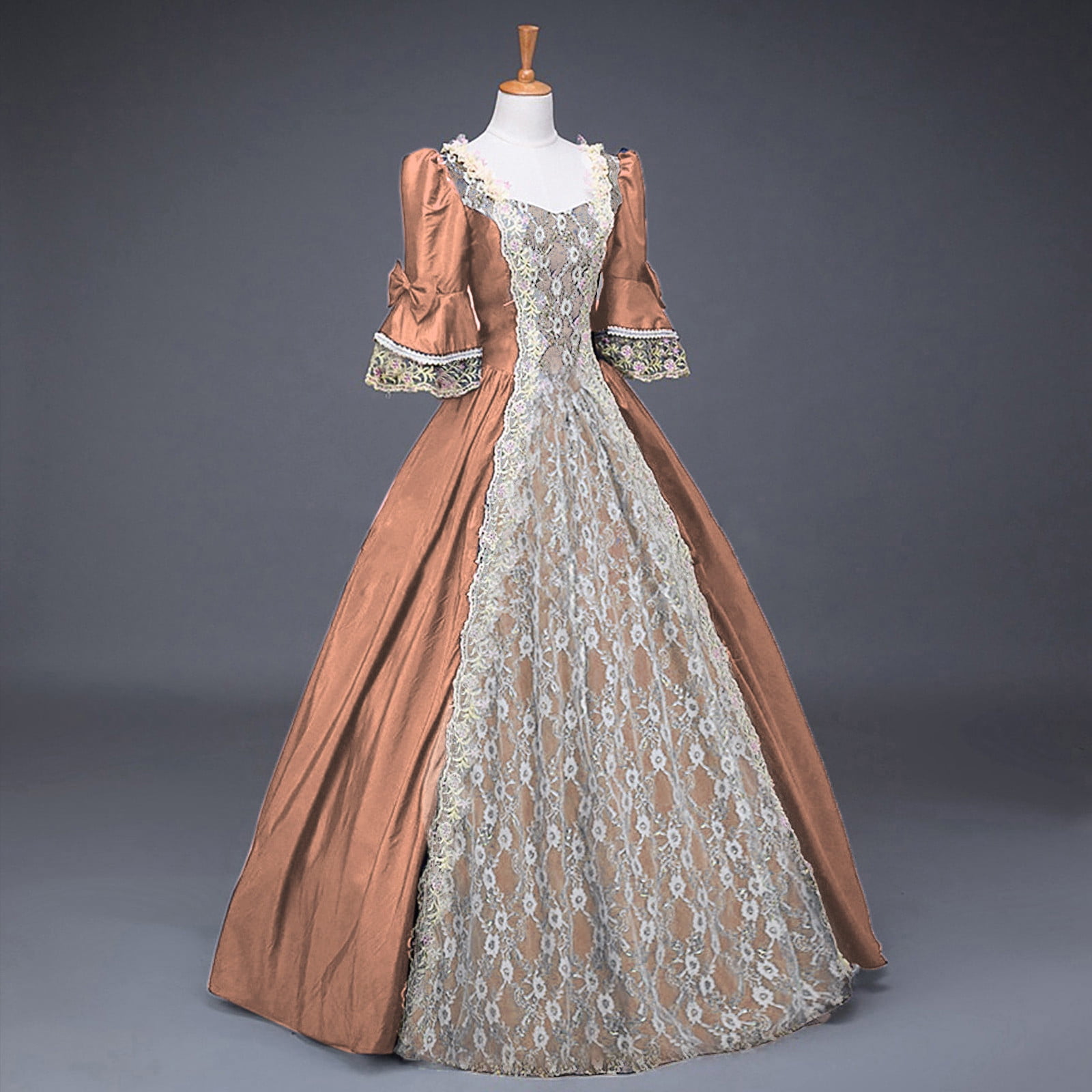 DailyTrove Women's Princess Style Gown-Sleeveless-Floor-Length-Tulle ...