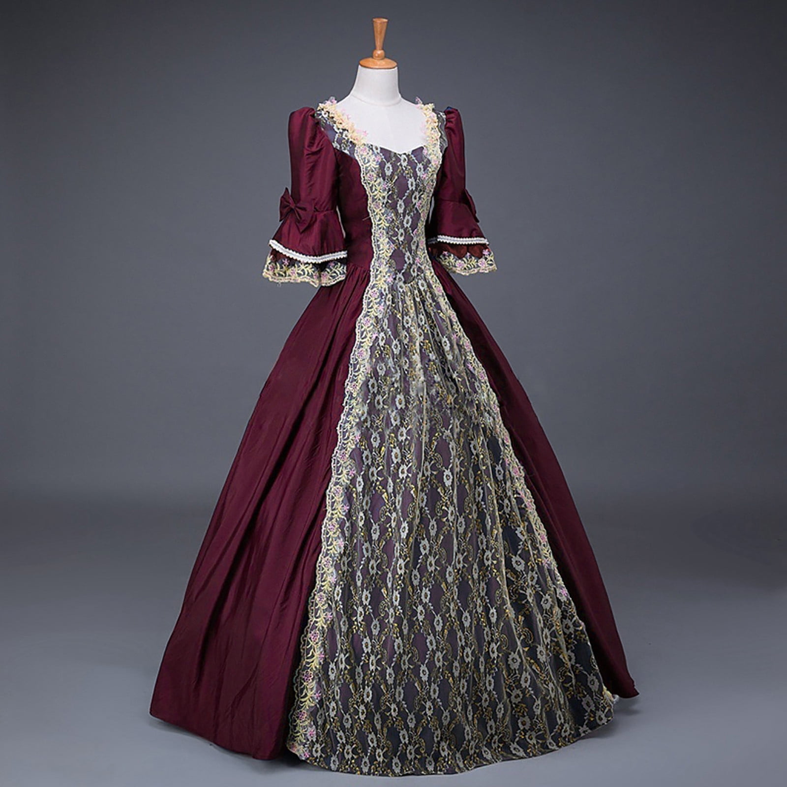 DailyTrove Women's Princess Style Gown-Sleeveless-Floor-Length-Tulle ...