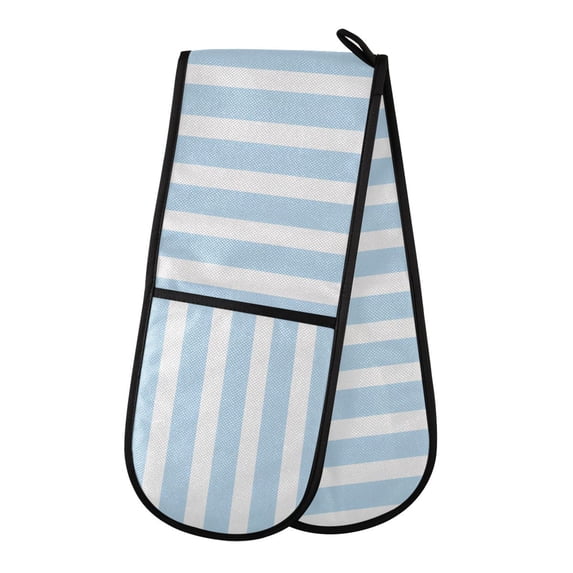 Dailycode Double Sided Oven Mitt with Loop Heat Resistant Kitchen Long ...