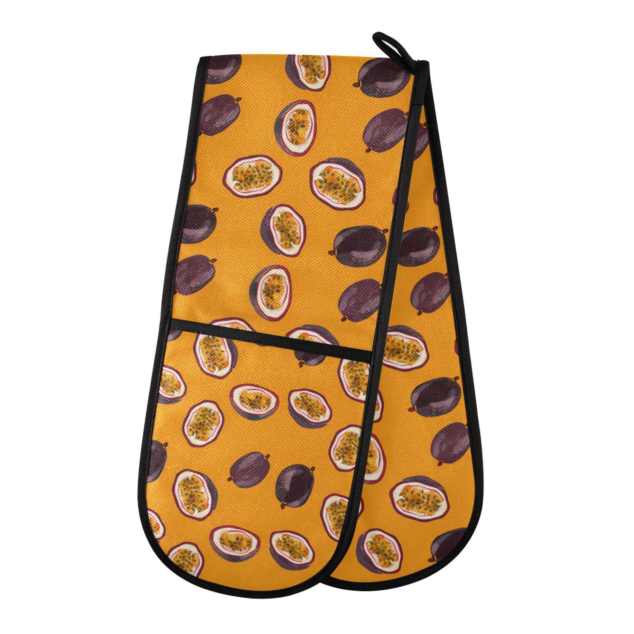 Dailycode Double Sided Oven Mitt with Loop Heat Resistant Kitchen Long ...