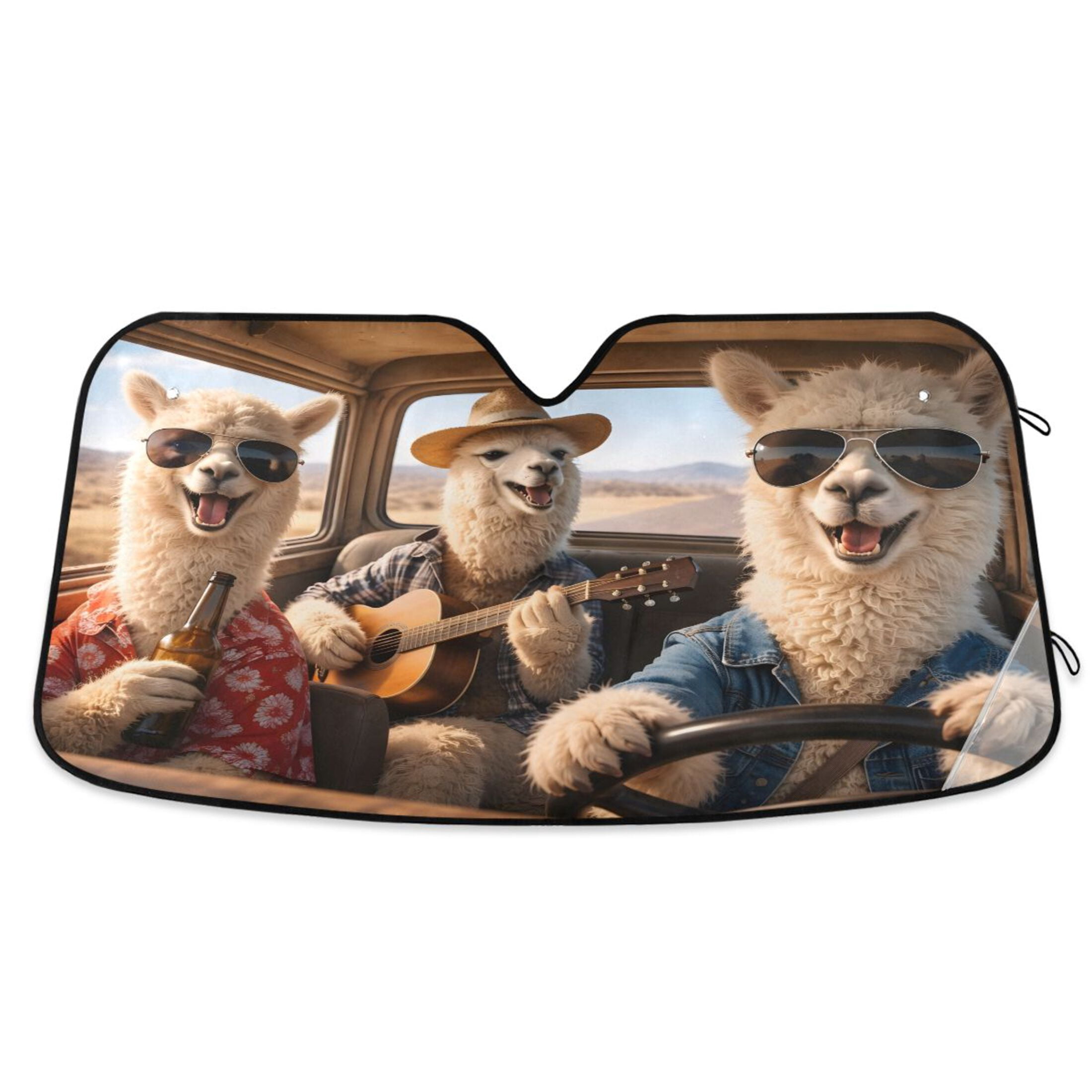 Dailycode Foldable Car Windshield Sun Shade Front Window Visor Blocks ...