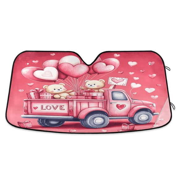 Dailycode Foldable Car Windshield Sun Shade Front Window Visor Blocks ...