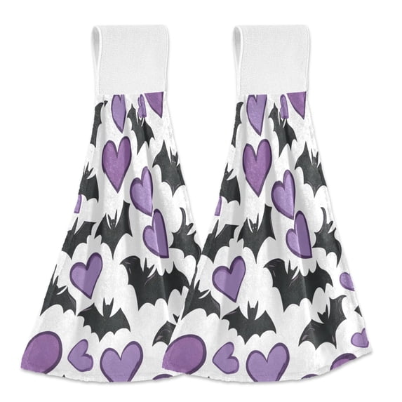 Dailycode Kitchen Wash Cloths with Hanging Loops Absorbent Absorbent ...