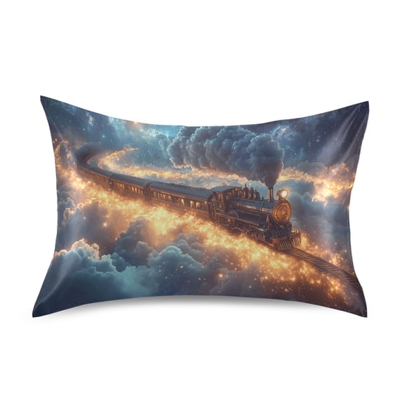 Dailycode Satin Pillow Case Standard Silk Pillow Cover for Hair and ...