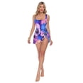 Dailycode Women's One Piece Swimdress Swimsuits Slimming Tummy Control ...