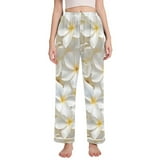 Dailycode Women's Pajama Pants Wide Leg Lounge Pj Bottoms With Pockets ...