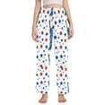 Dailycode Women's Pajama Pants Wide Leg Lounge Pj Bottoms With Pockets ...