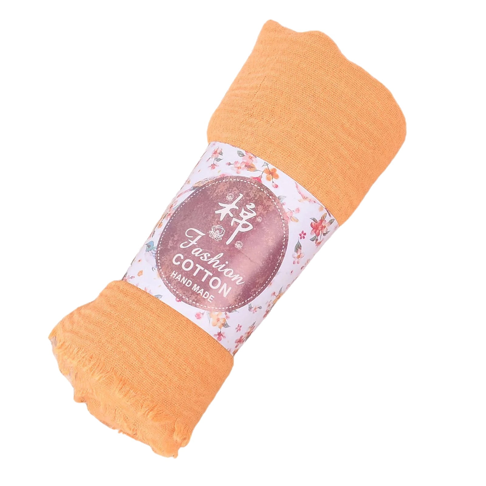 Dailypoc Breathable Cotton Hijab Scarf for Women - Oversized Head Cover ...