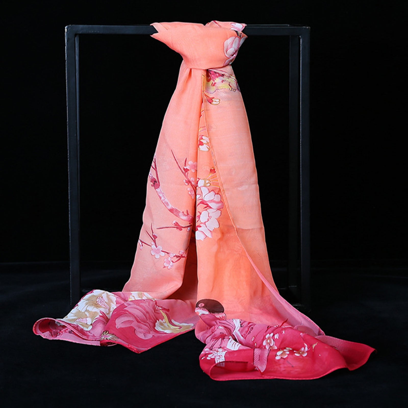 Dailypoc Silk Scarf Women's Multi-Purpose Scarf & Bandana Gift Sets ...