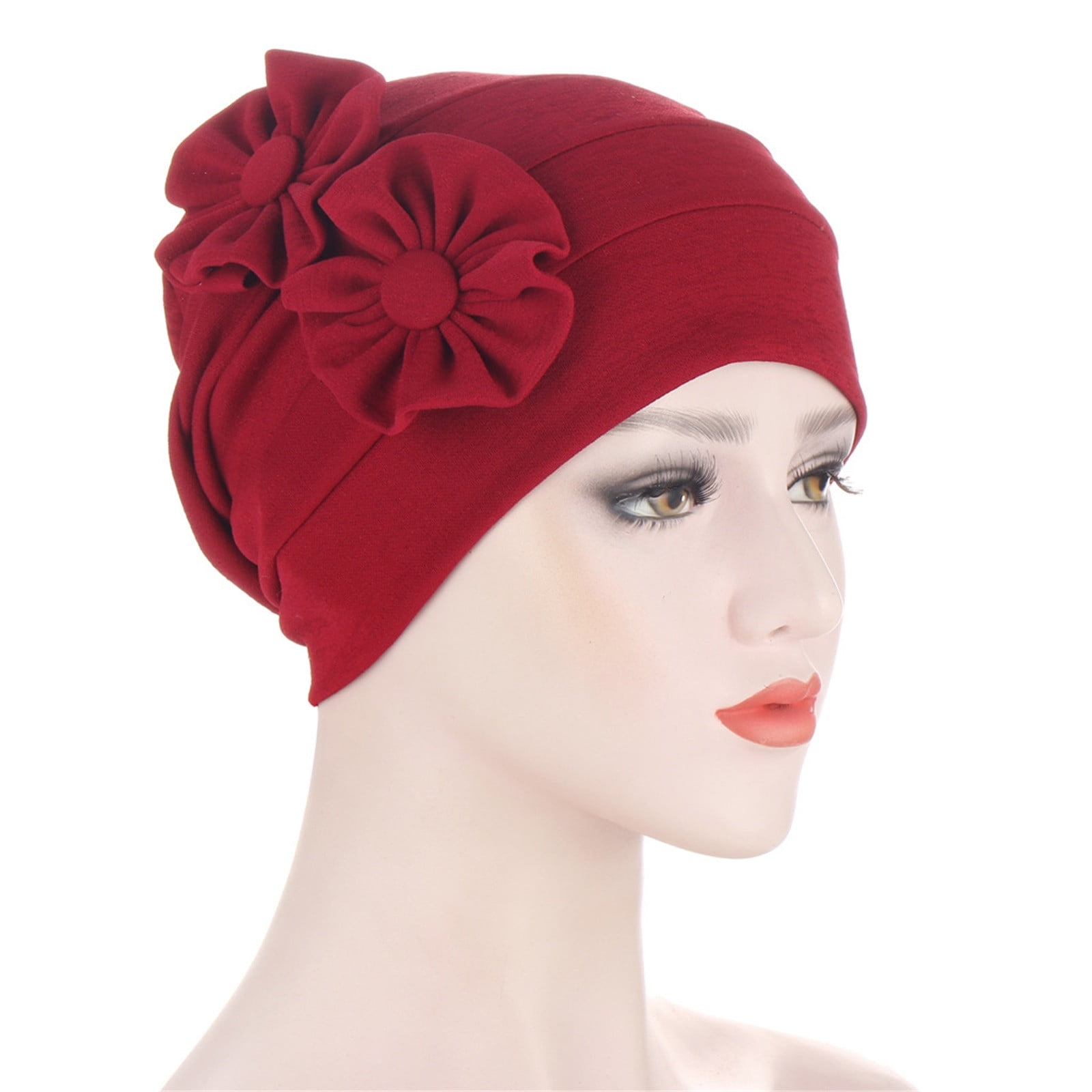 Dailypoc Women's Casual Solid Color Hat - Fashion Applique Detail ...