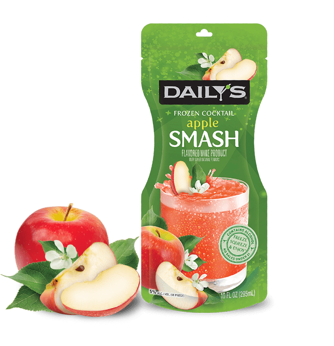 Daily's Apple Smash Ready to Drink Frozen Pouch 10 fl oz - Walmart.com