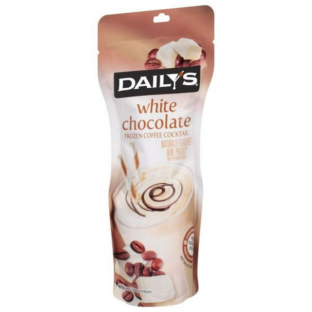 Dailys Rtd White Choc Coffee Pouch 296ml - Walmart.com