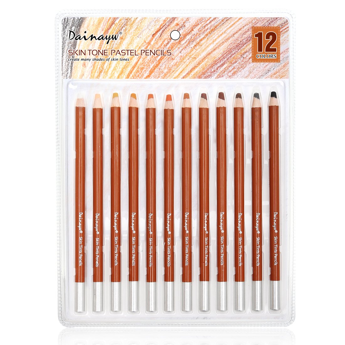 Dainayw Skin Tone Pastel Pencils Soft 5mm Core Premier Colored Pencils ...