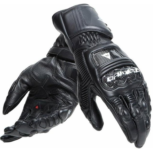 Dainese 201815959-79G-XXL Druid 4 Leather Gloves, Black & Charcoal-Gray - 2XL - Walmart.com