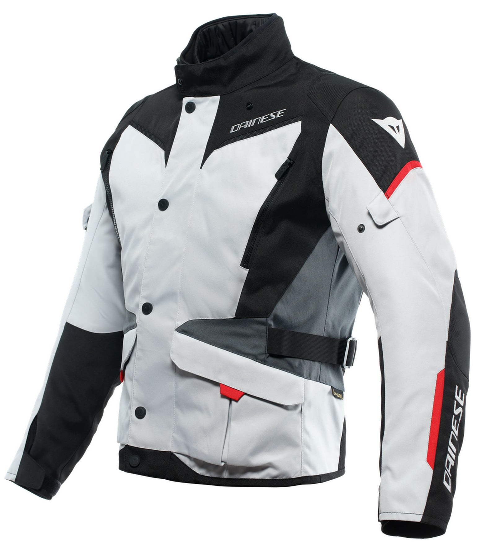 Dainese Tempest 3 D-Dry Mens Textile Motorcycle Jacket Glacier Gray ...