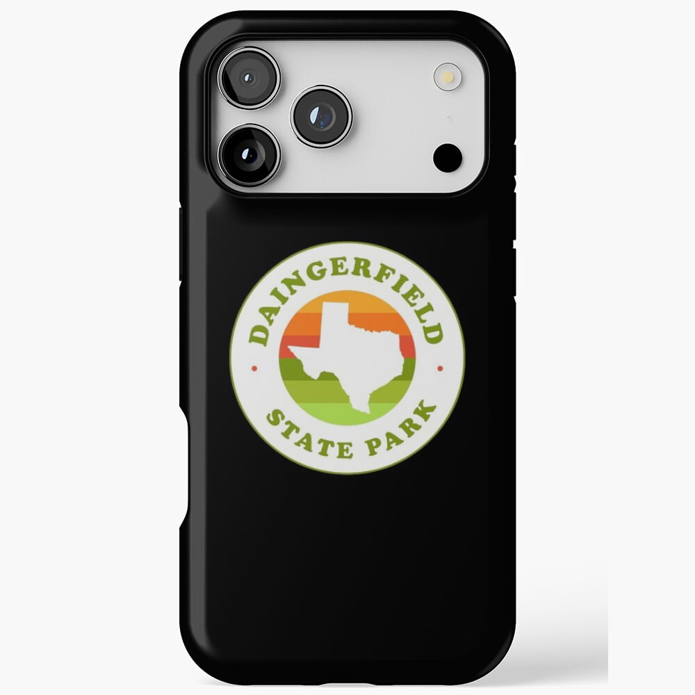 Daingerfield Texas State Park Retro Map For iPhone 11-17 Pro Max Phone ...