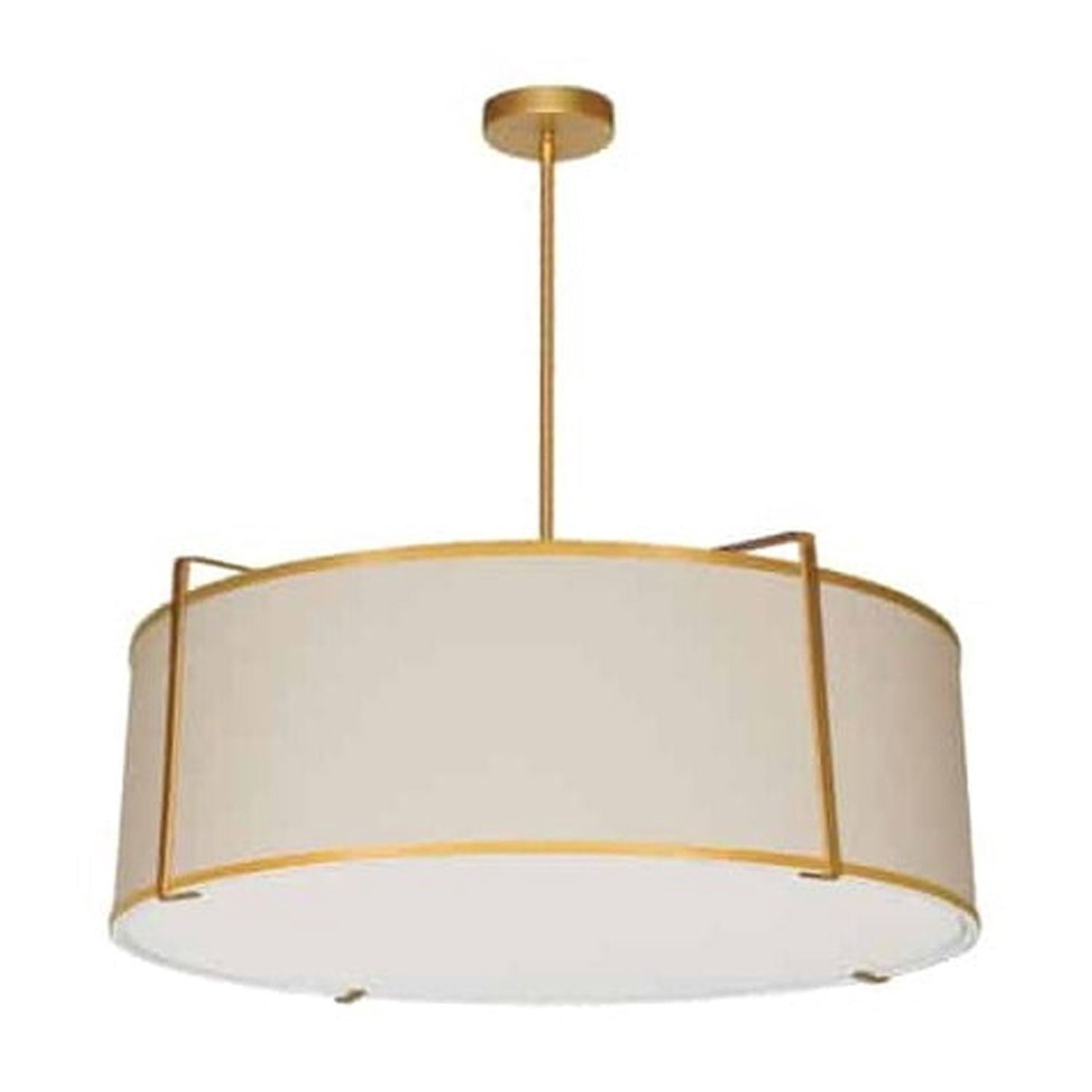Dainolite Trapezoid Contemporary Gold Luxury Pendant Light Modern ...