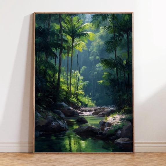 Daintree Australia Tropical Rainforest Nature Travel Wall Art, Unframed ...