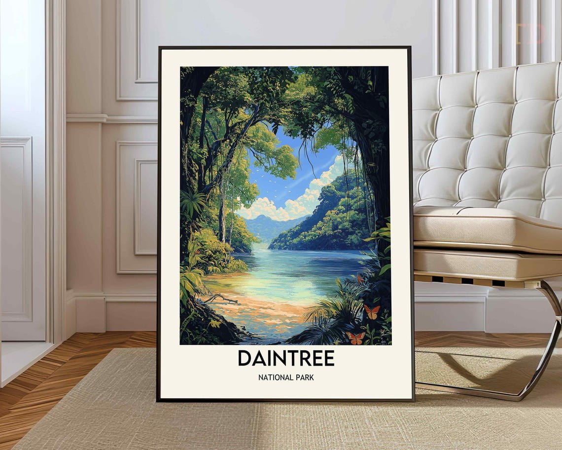 Daintree National Park Poster, Daintree National Parkdaintree National ...