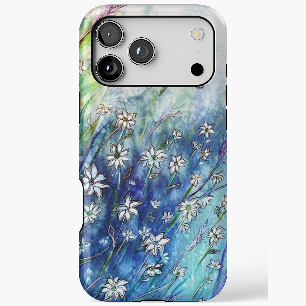 Dainty Daisies Gentle Floral Pattern iPhone Case 17 to 11 Pro Max ...