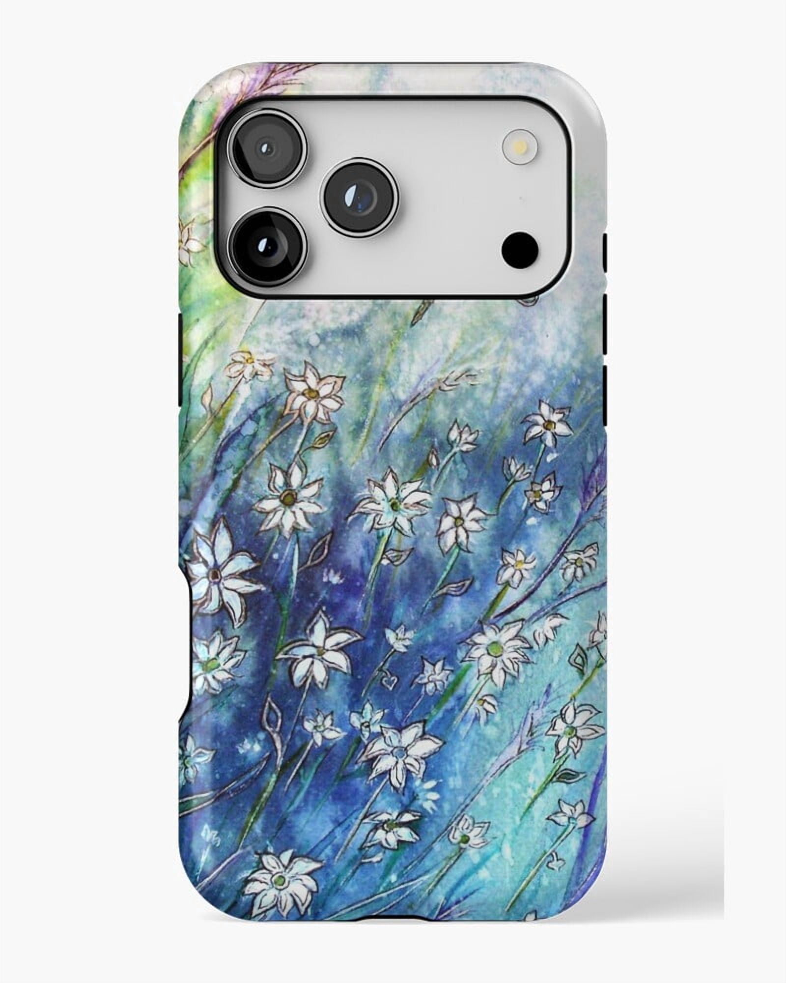 Dainty Daisies H825 Premium Durable Case for iPhone 17 16 15 14 13 12 ...