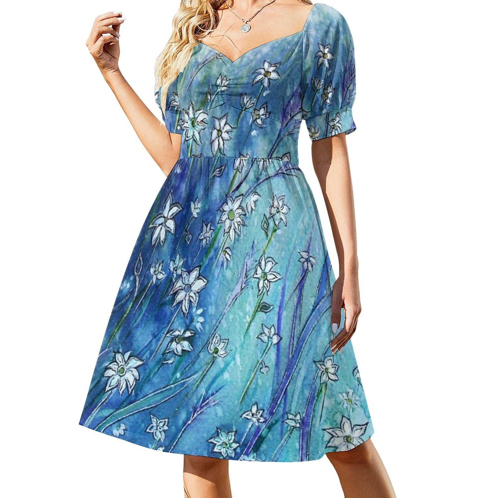 Dainty Daisies Sleeveless Dress prom dress dresses for special events ...