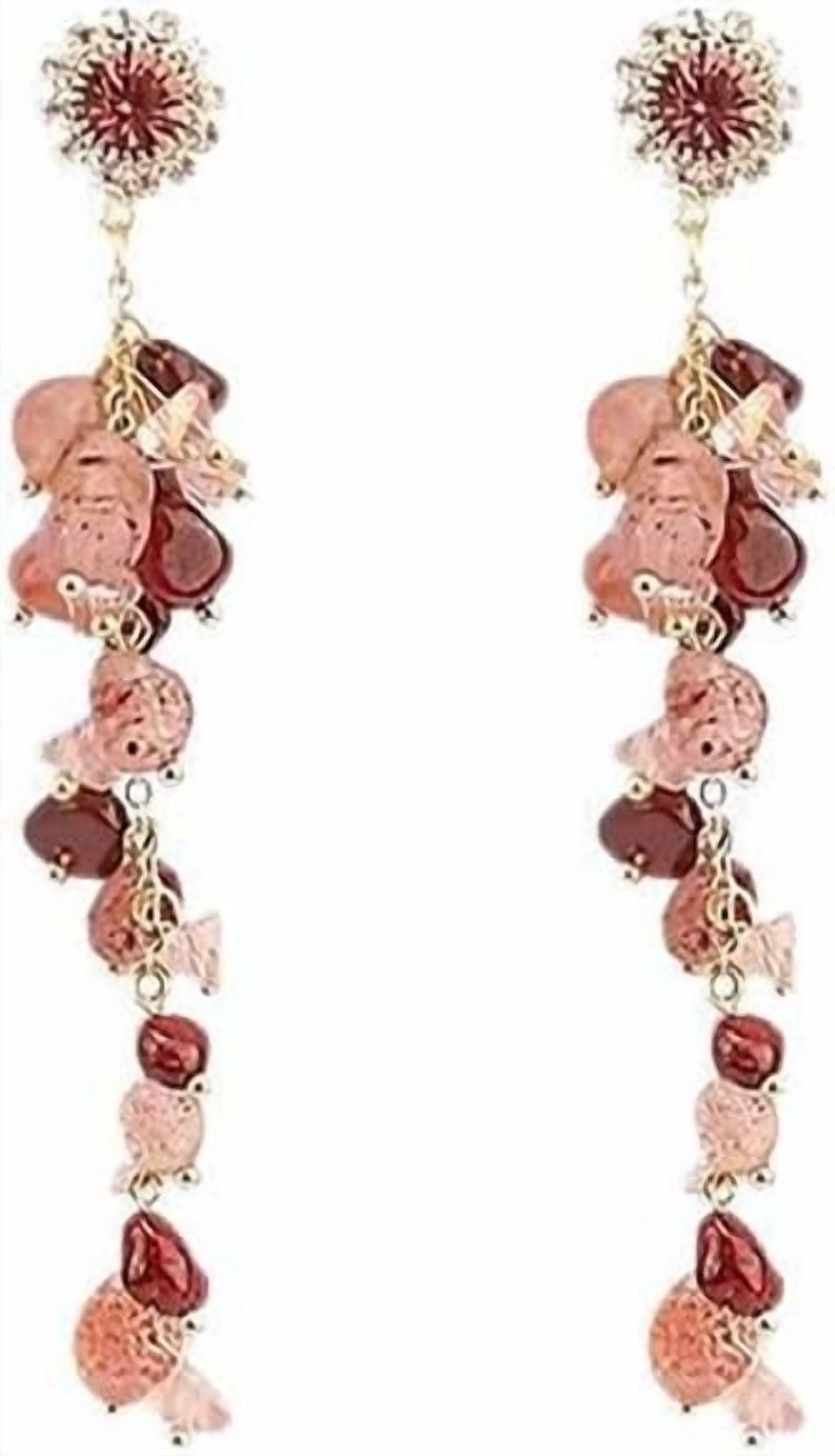 Dainty Earrings for Women, Huggie Sparkly Teardrop Dangle Earrings for ...