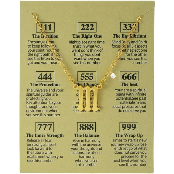 Dainty Gold Silver Plated Old English Number Choker Necklace Numerology ...