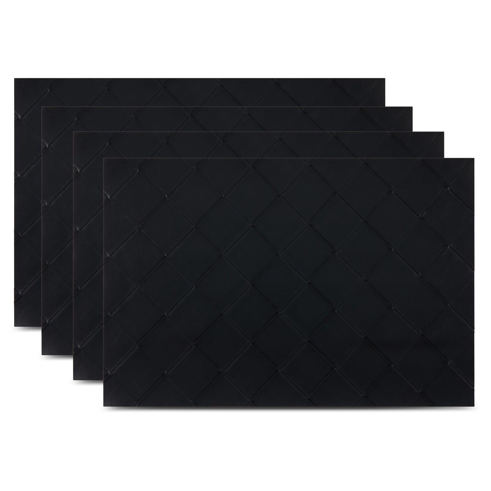 Ala Carte by Dainty Home Modena Geometric Textured Faux Leather ...