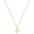 Dainty Initial Necklace,18K Gold Plated Tiny Letter Necklace for Women ...