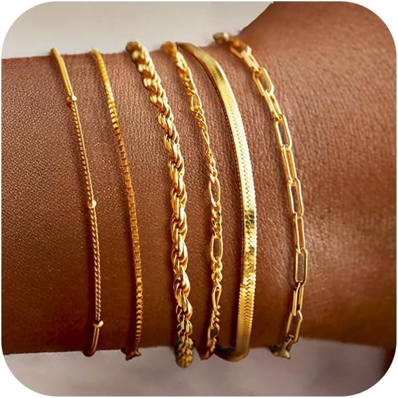 Dainty Silver Bracelets For Women Trendy, 925 Sterling Silver Jewelry ...