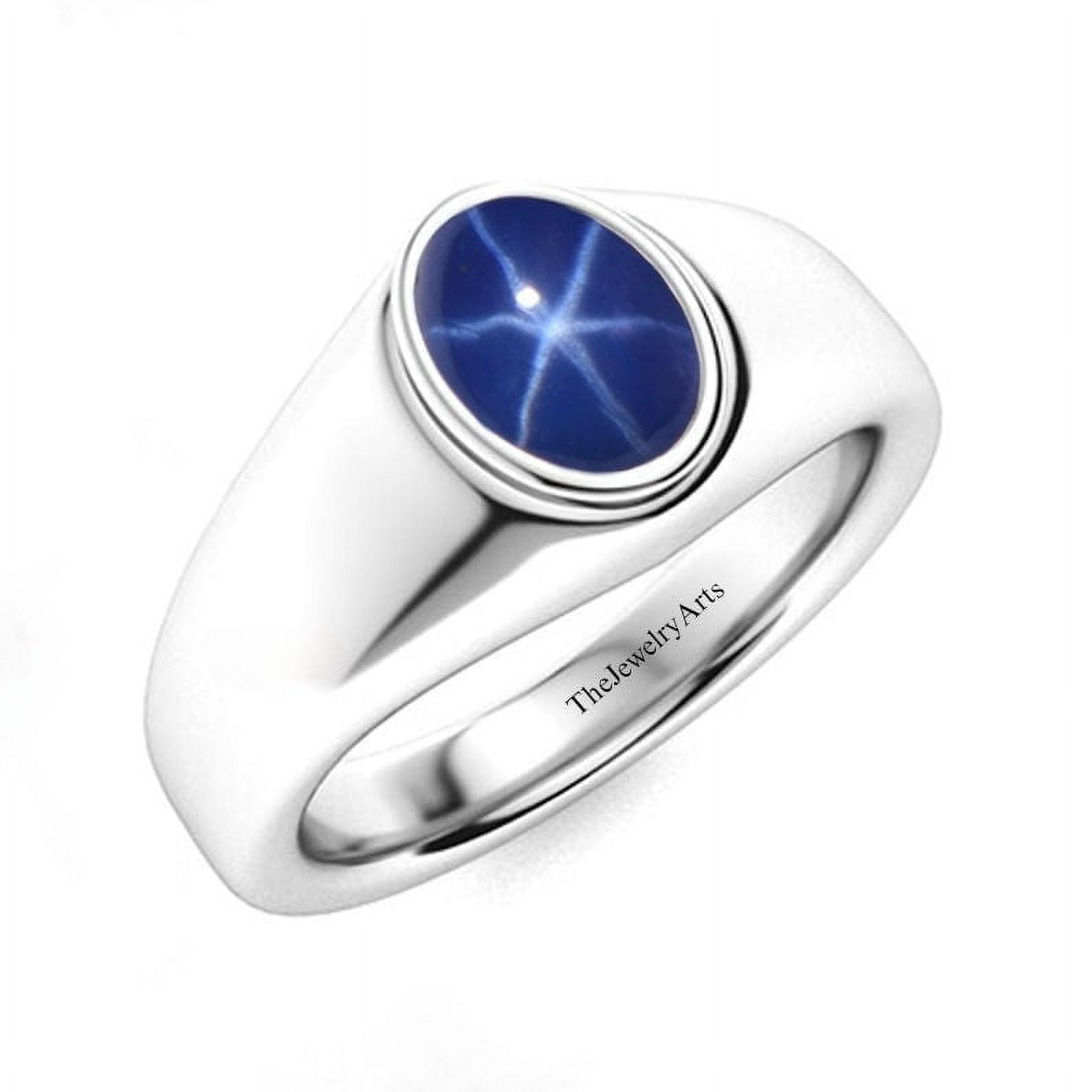 Dainty Star Sapphire Ring Sterling Silver 925 Blue Lindy Star Ring ...