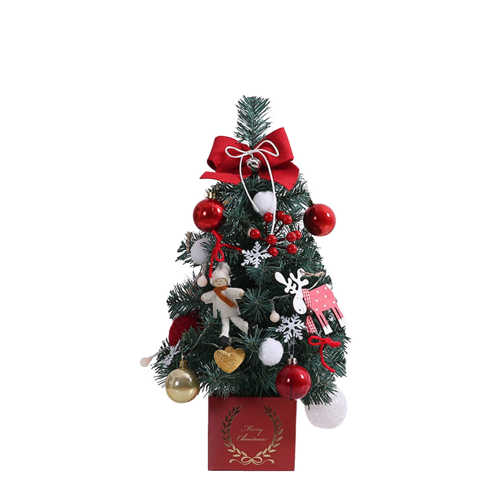 Dainzusyful Christmas Lights Christmas Decorations Mini Christmas Tree ...