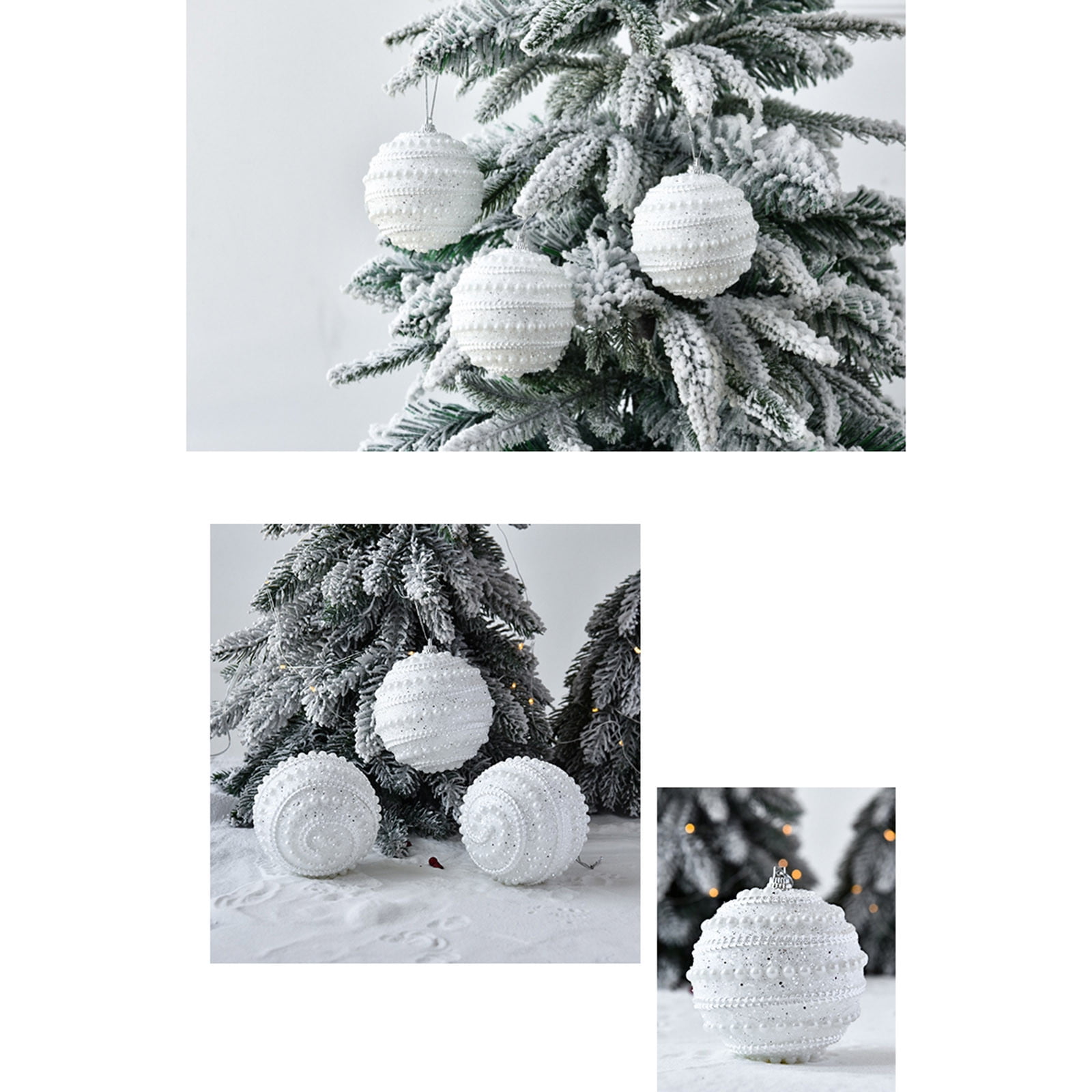 Dainzusyful Christmas Tree Decorations Christmas Ball Ornaments ...