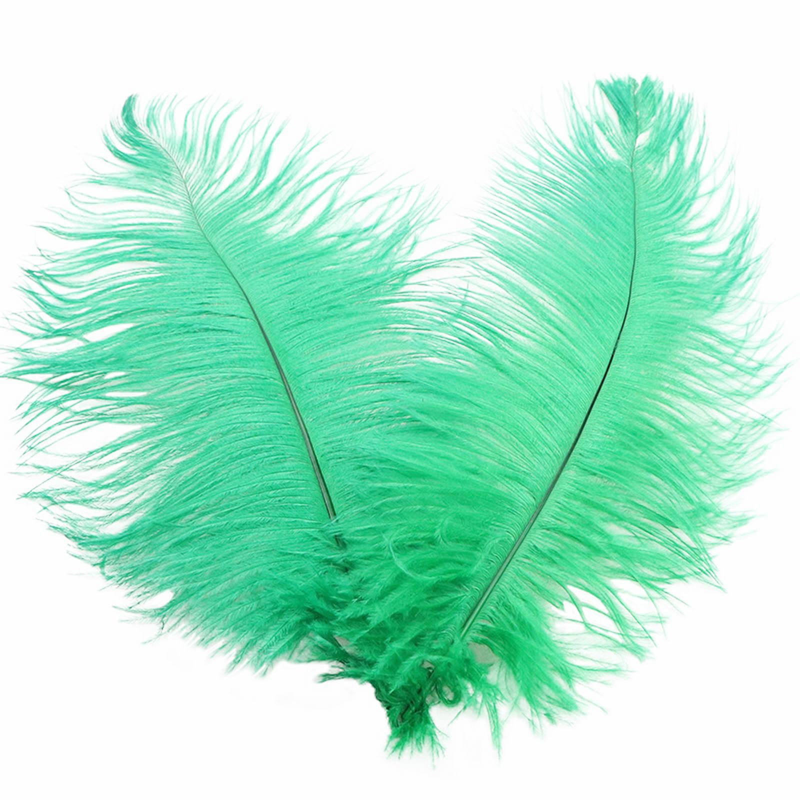 Dainzusyful Fake Plants Garden Decor About 32 Cmcolorful Feathers ...