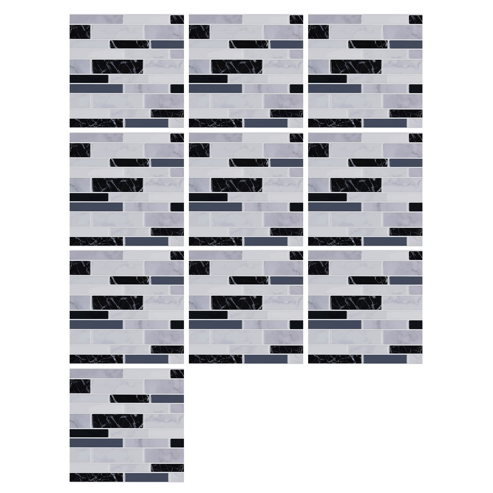 Dainzusyful Home Decor,Wallpaper Peel And Stick,Mosaics Creative 3D ...