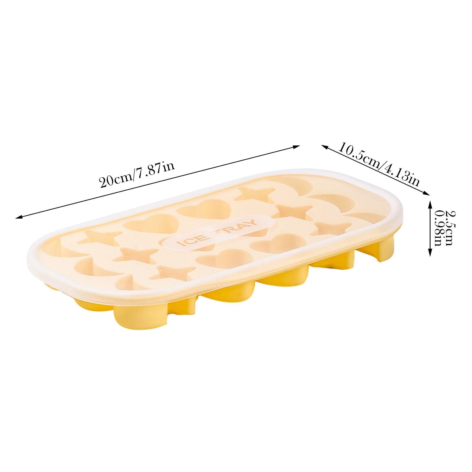 Dainzusyful Kitchen Utensils Set Popsicles Molds Flexible Silicone Ice ...