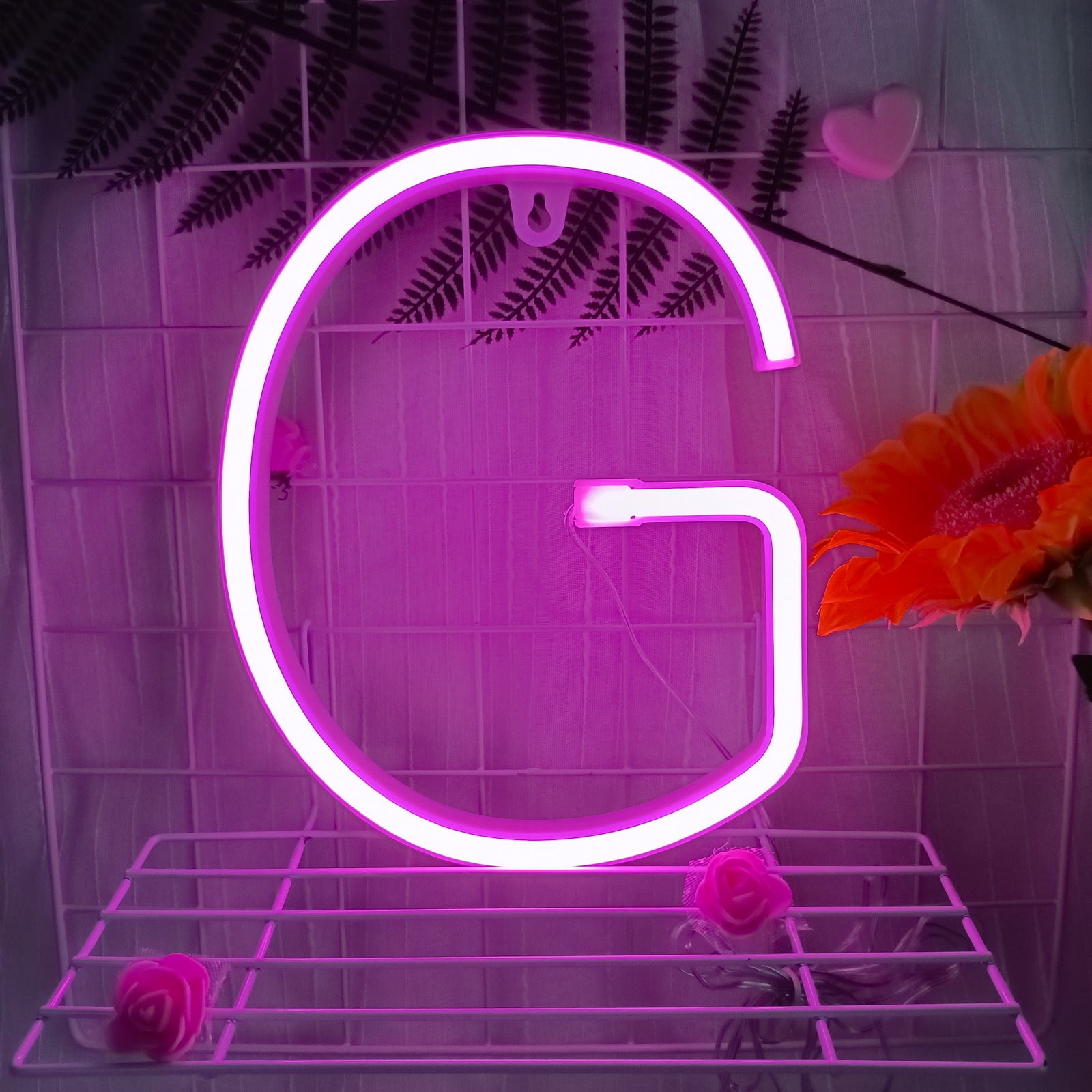 Dainzusyful Night Light,Valentines Day Decorations,LED Neon Lights ...