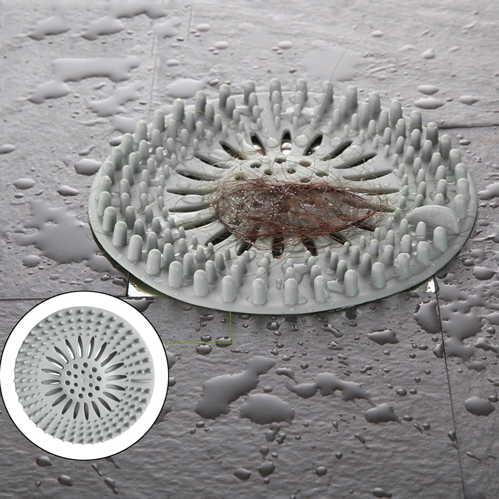 Dainzusyful Sink Sewer Filter Screen,Bathroom Floor Drain Odor Proof ...