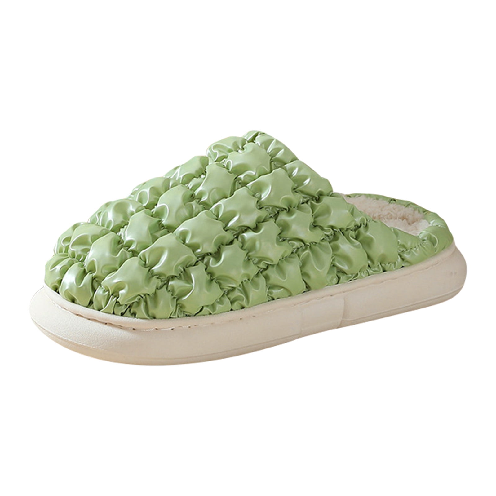 Dainzusyful Slippers For Women Platform Slippers Ladies Warm Home ...