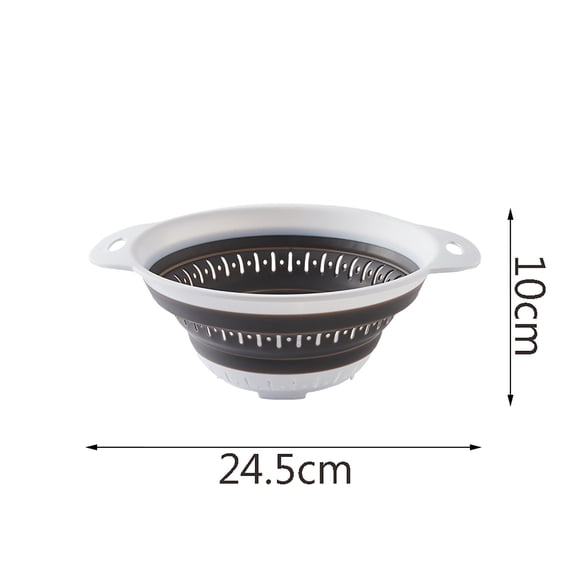 Dainzusyful Storage Bins Sink Drain Strainer Collapsible Colander ...