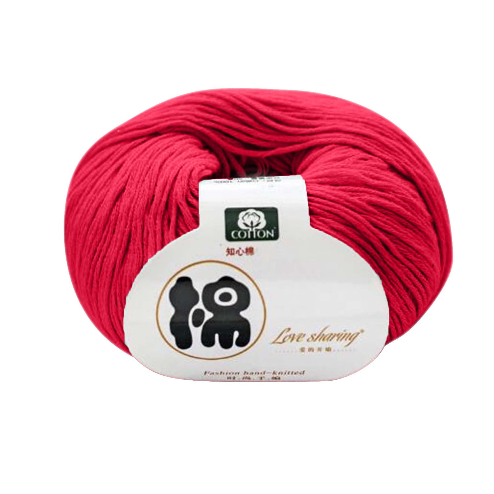 Dainzusyful Yarn Accessories Cotton-padded Baby Wool Cotton Hand-woven ...