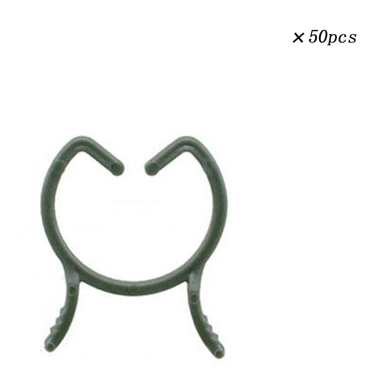 Daiosportswear 50Pcs Secured Plastic Plant Clip, 2025 New Plant Support ...