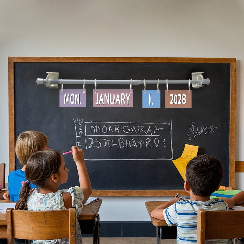 Daiosportswear Bohemian Classroom Calendar Set, Flip Page Design, High ...