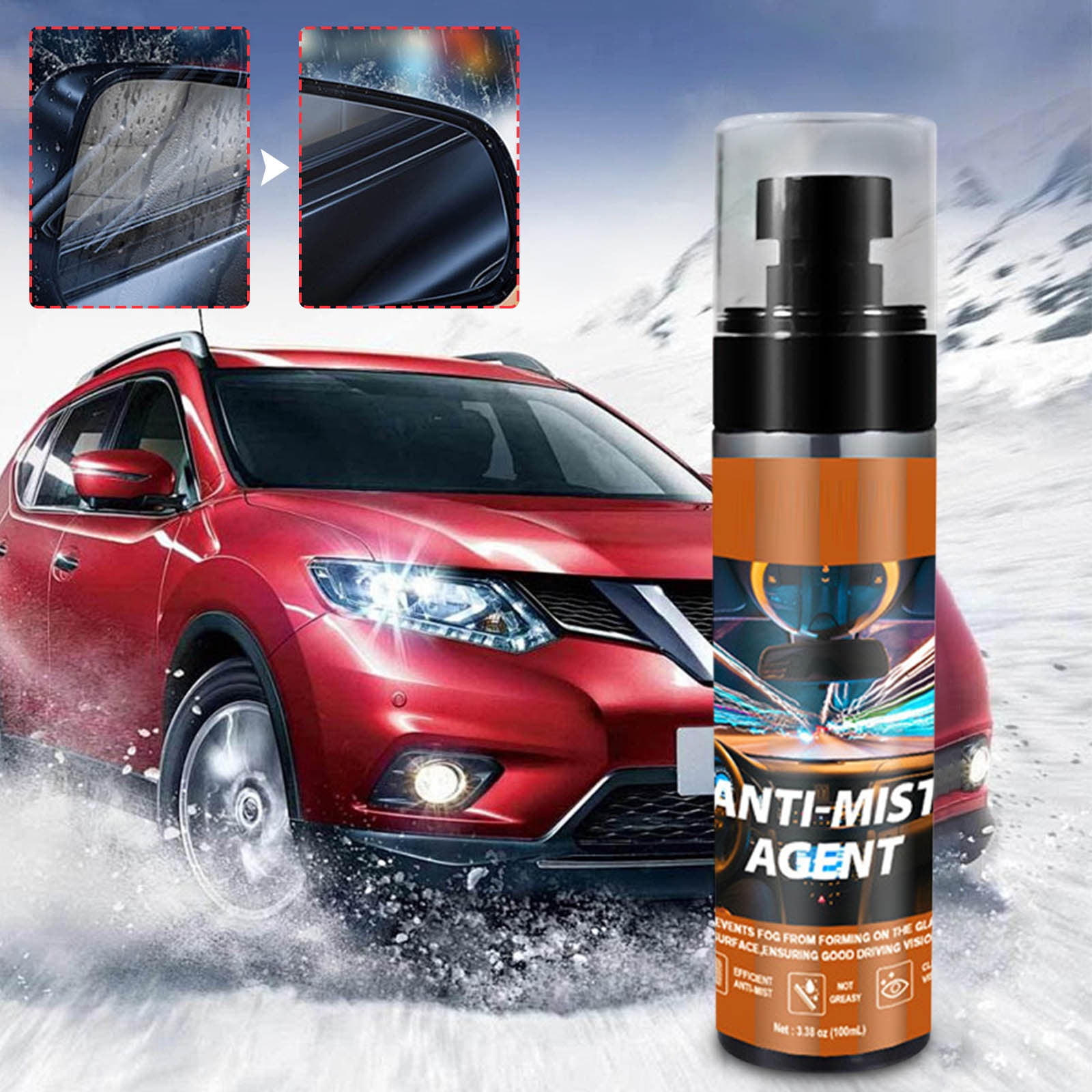Daiosportswear Car Spray Waterproof Windshield Defogger Spray ...