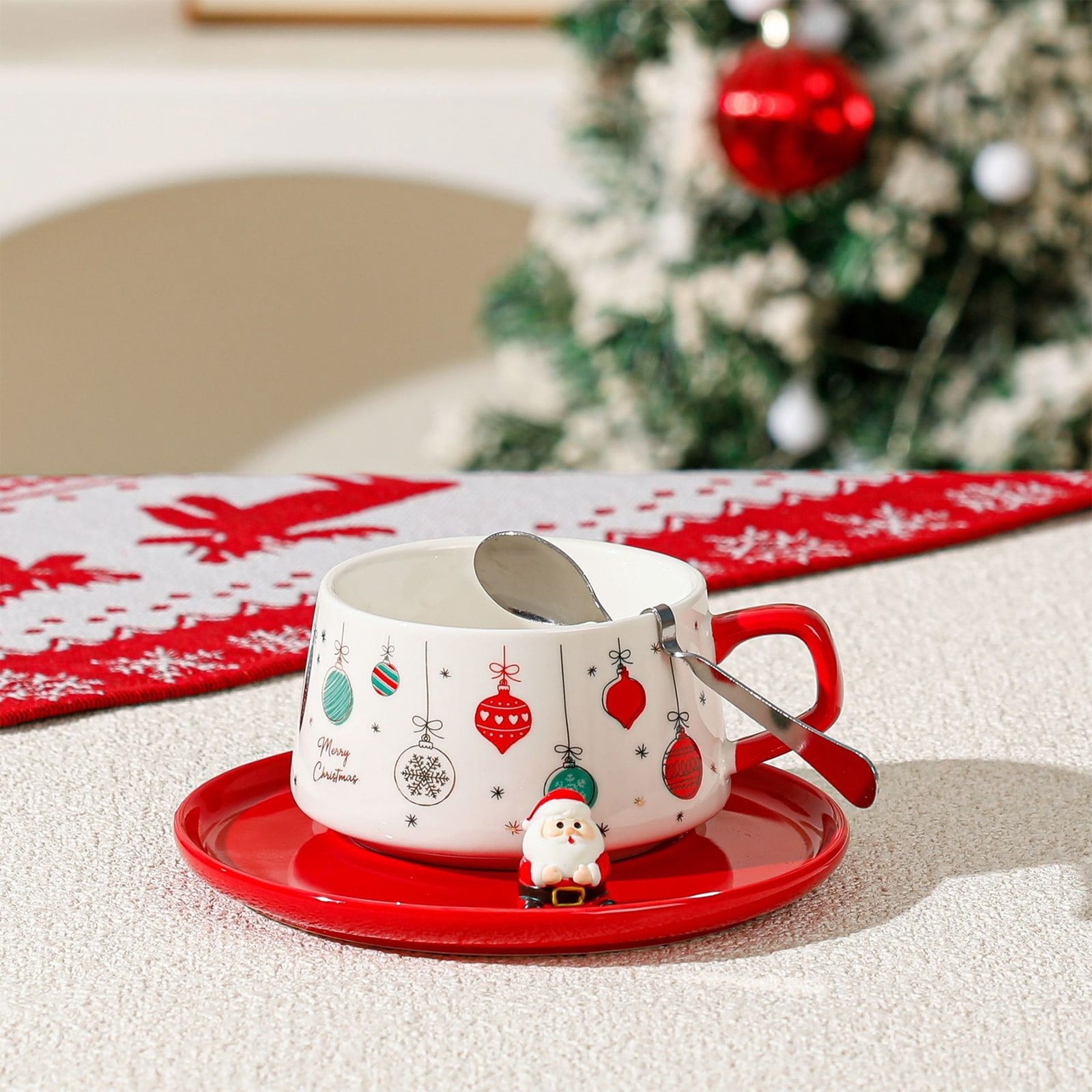 Daiosportswear Christmas Ceramic Cup,Christmas Mug,Ceramics,Multicolor ...