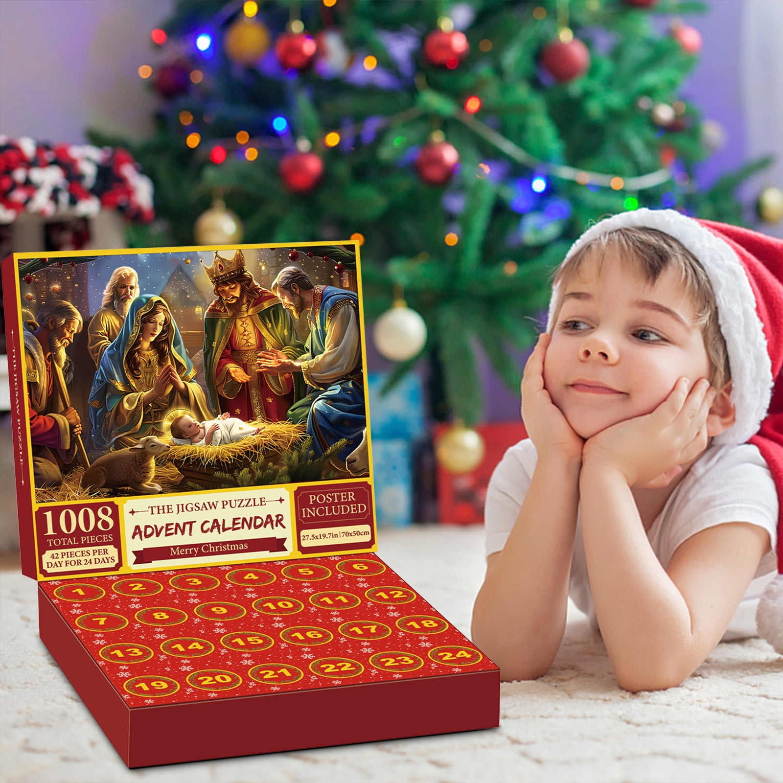 Daiosportswear Christmas Decorations Outdoor 2024 Calendar Countdown ...