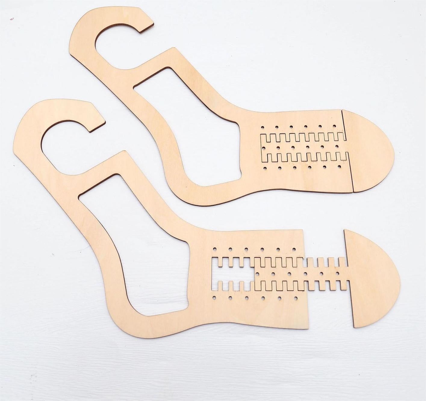 Daiosportswear Clearance 2Pieces Sock Blockers Wooden Sock Blocker for ...