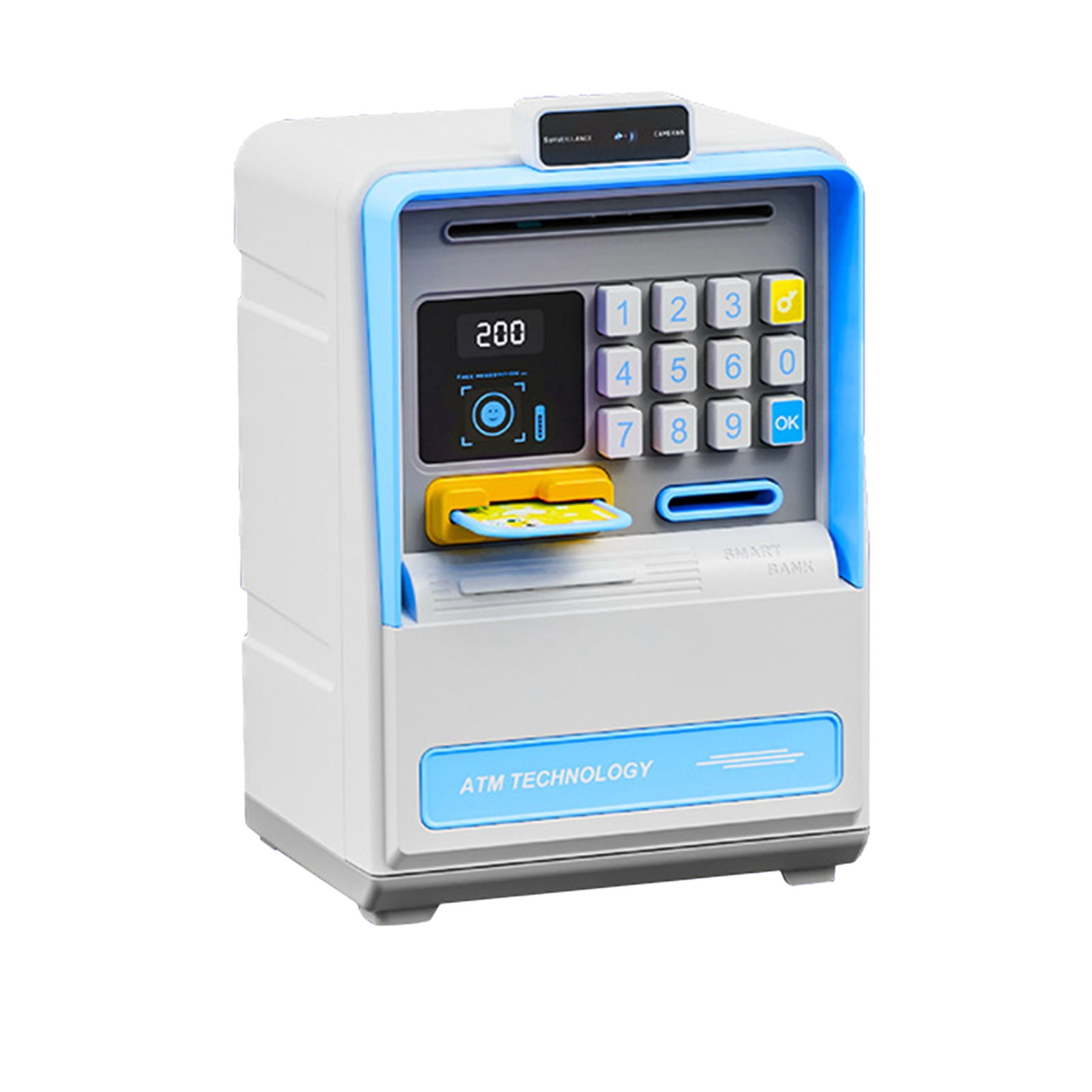 Daiosportswear Electronic Piggy Bank, Mini ATM Password Money Bank Cash ...